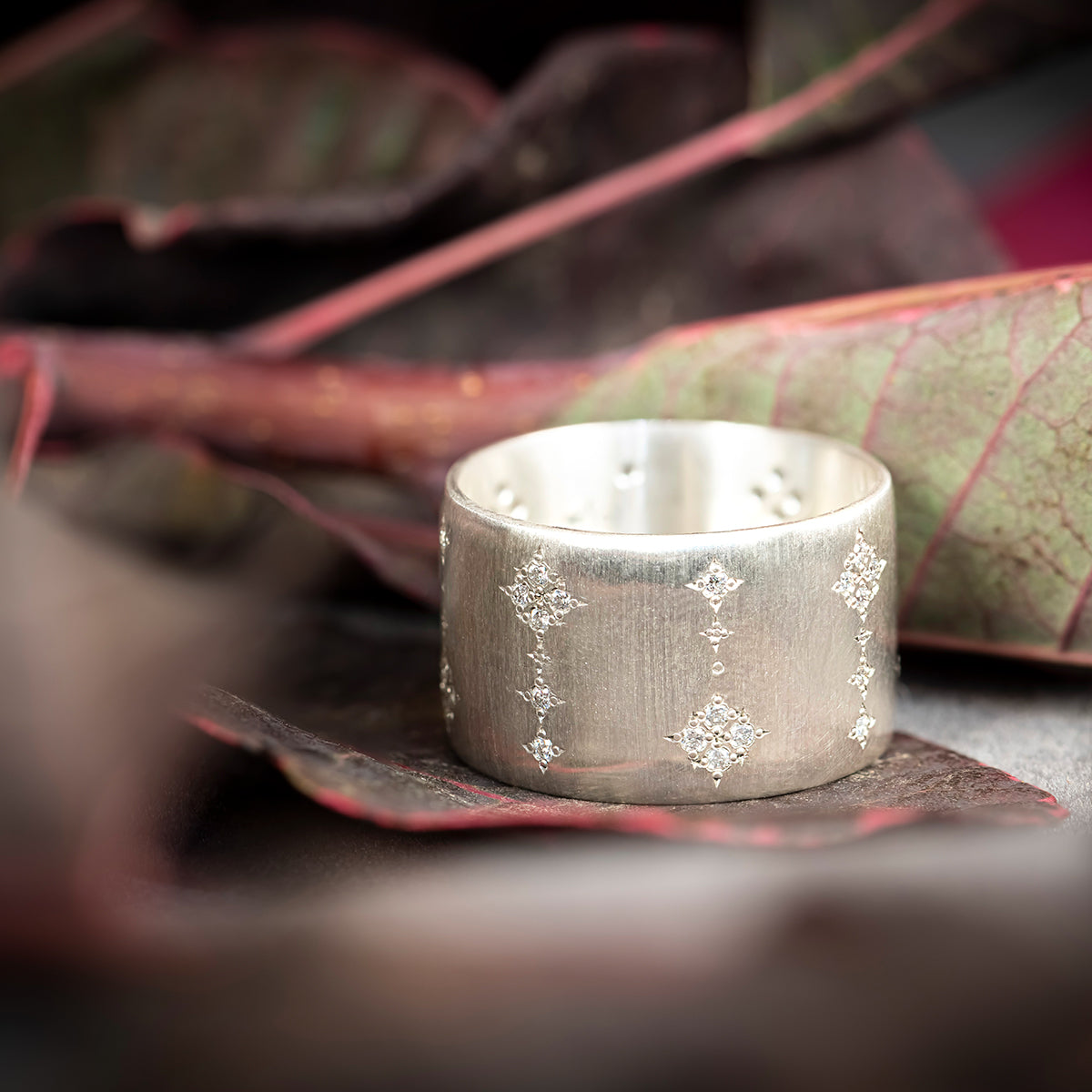 Adel Chefridi Shooting Star Silver Band | Shop Alchemy Jewelry Store ...