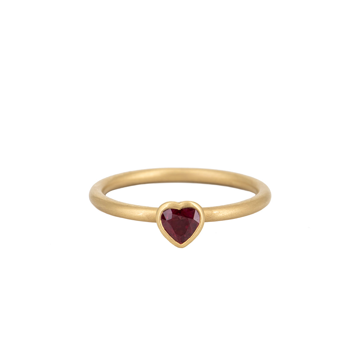 Kimberly Collins Ruby Heart Yumdrop Ring | Alchemy Jeweler