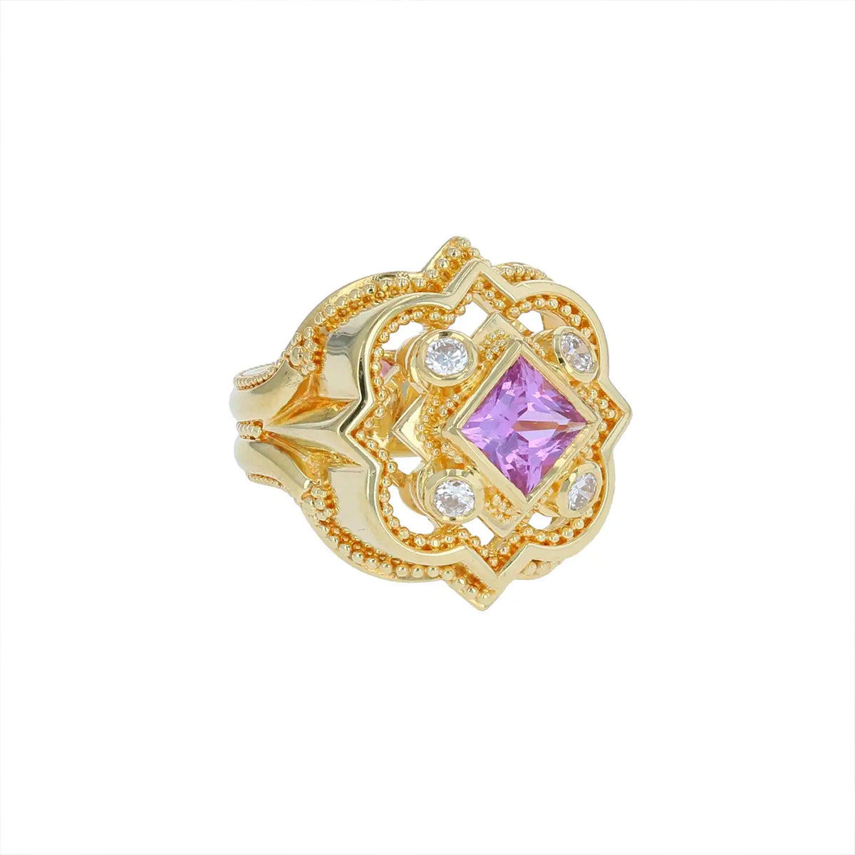 Kent Raible Opal Pincess Pink Cocktail Ring | Shop Alchemy Jewelry ...