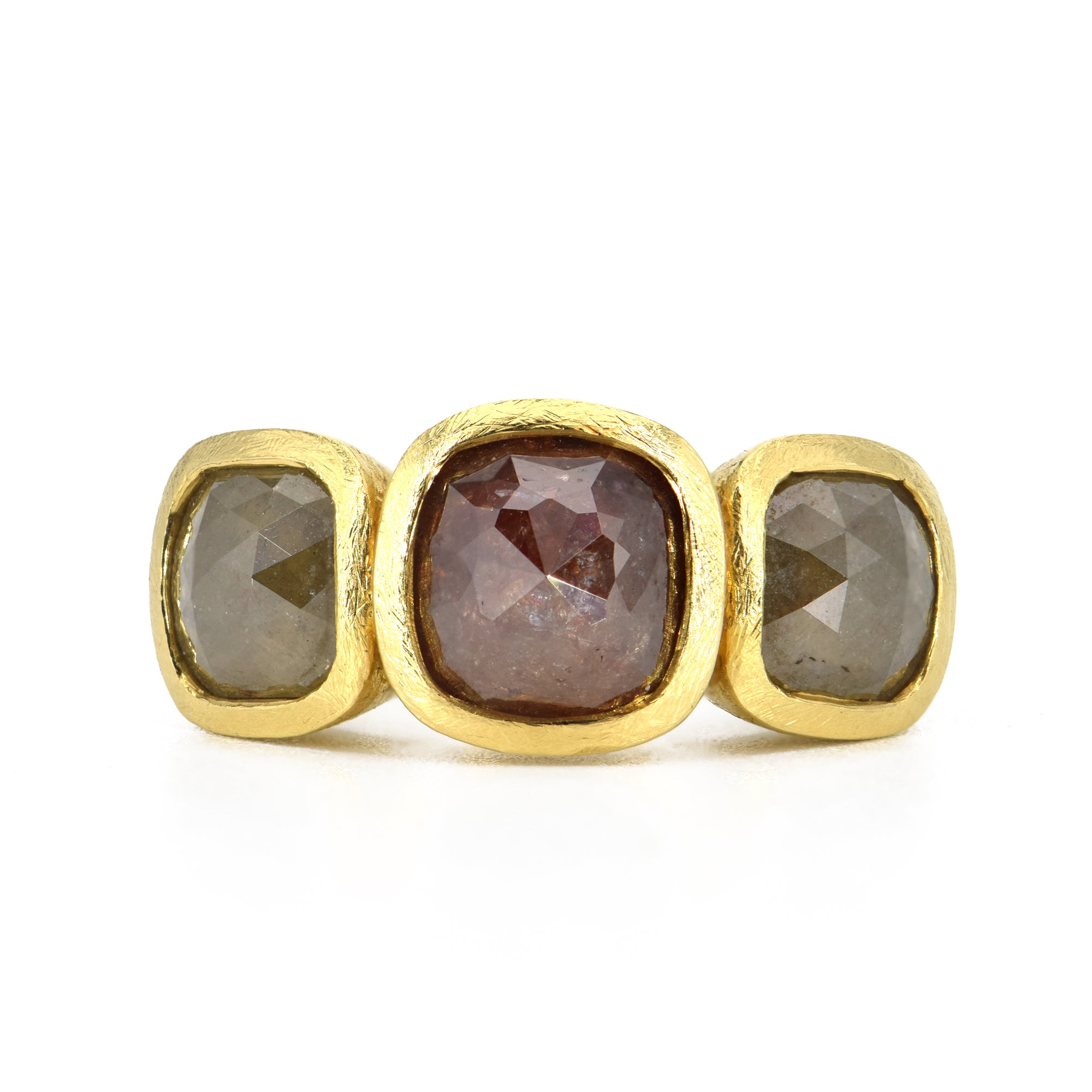 Todd Reed Three Stone Diamond Ring | Shop Alchemy Jewelry Store ...