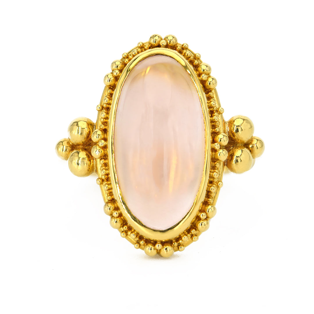 Zaffiro Rose Quartz Ring | Shop Alchemy Jewelry Store Portland Oregon