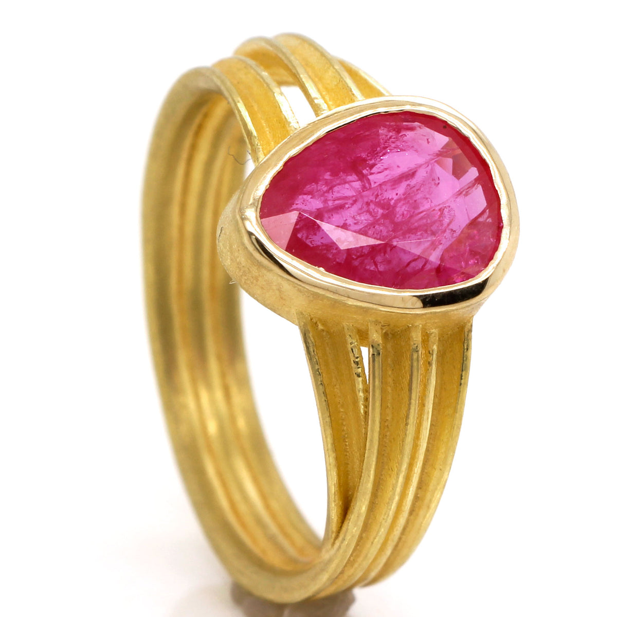 Barbara Heinrich Ruby Ribbon Ring | Shop Alchemy Jewelry Store Portland ...