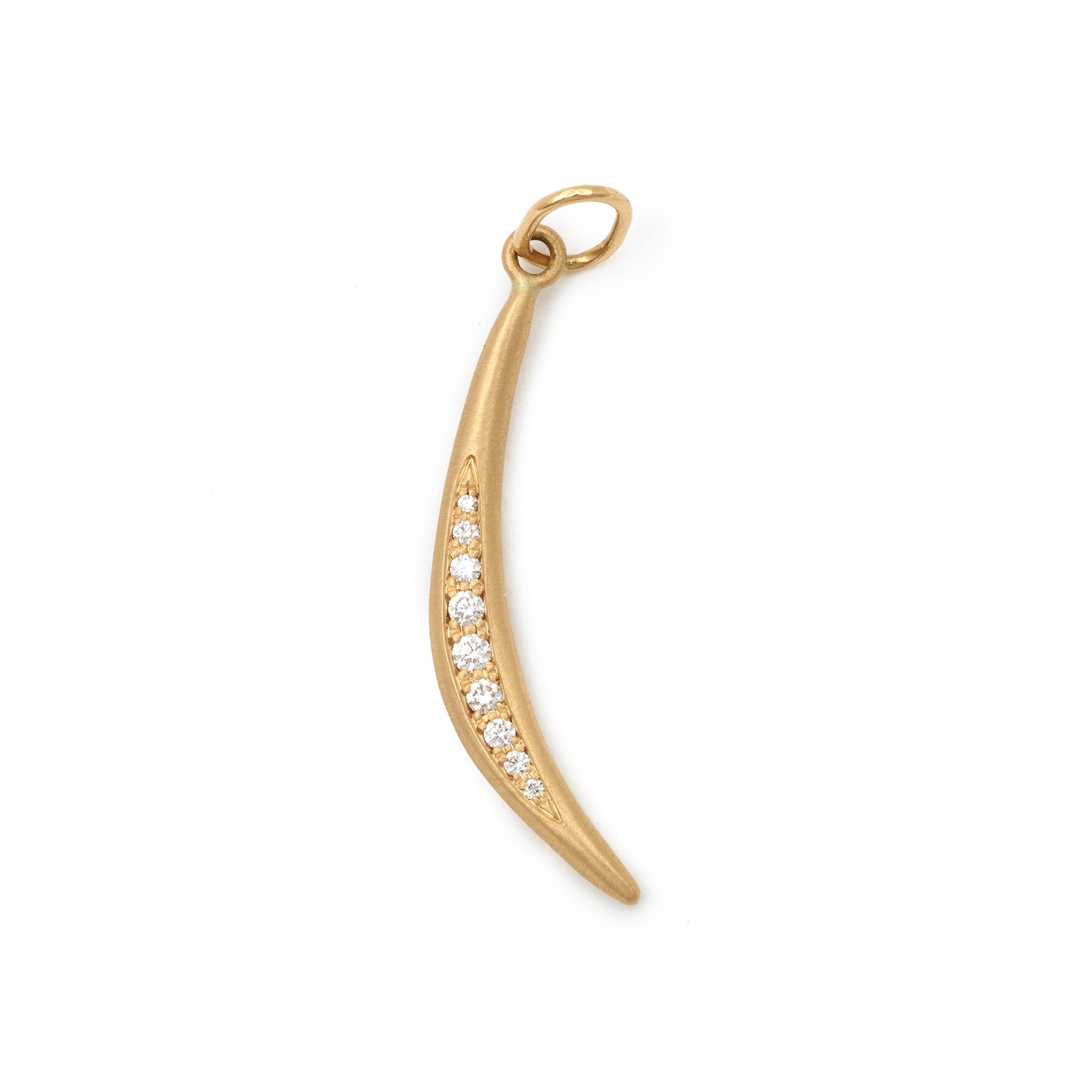 Anne Sportun Crescent Diamond Flow Charm | Shop Alchemy Jewelry Store ...