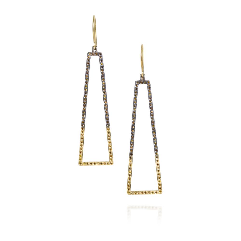 Todd Reed Autumn Diamond Mixed Metal Earrings | Shop Alchemy Jewelry ...